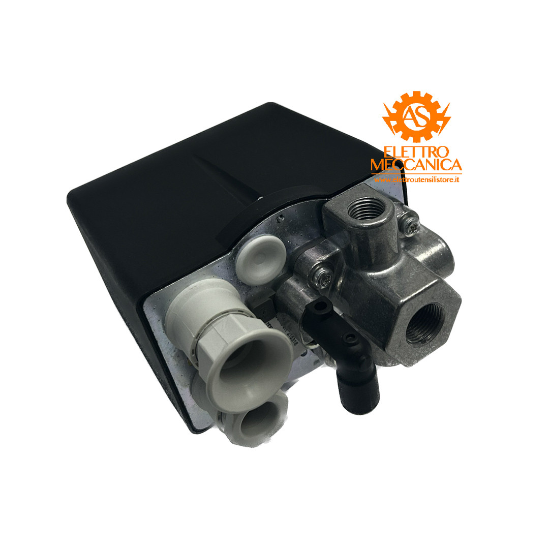 Pressostato Condor MDR 3/11 3x1/4”F+1x3/8”F trifase con protezione ...