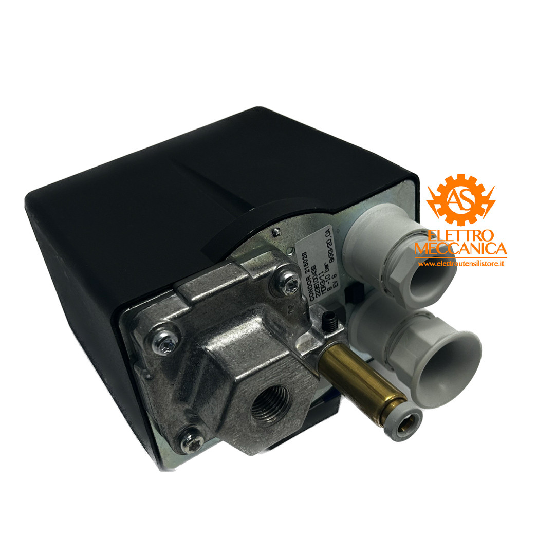 Pressostato Condor MDR 3/11 1x1/4”F trifase con protezione termica 16 ...