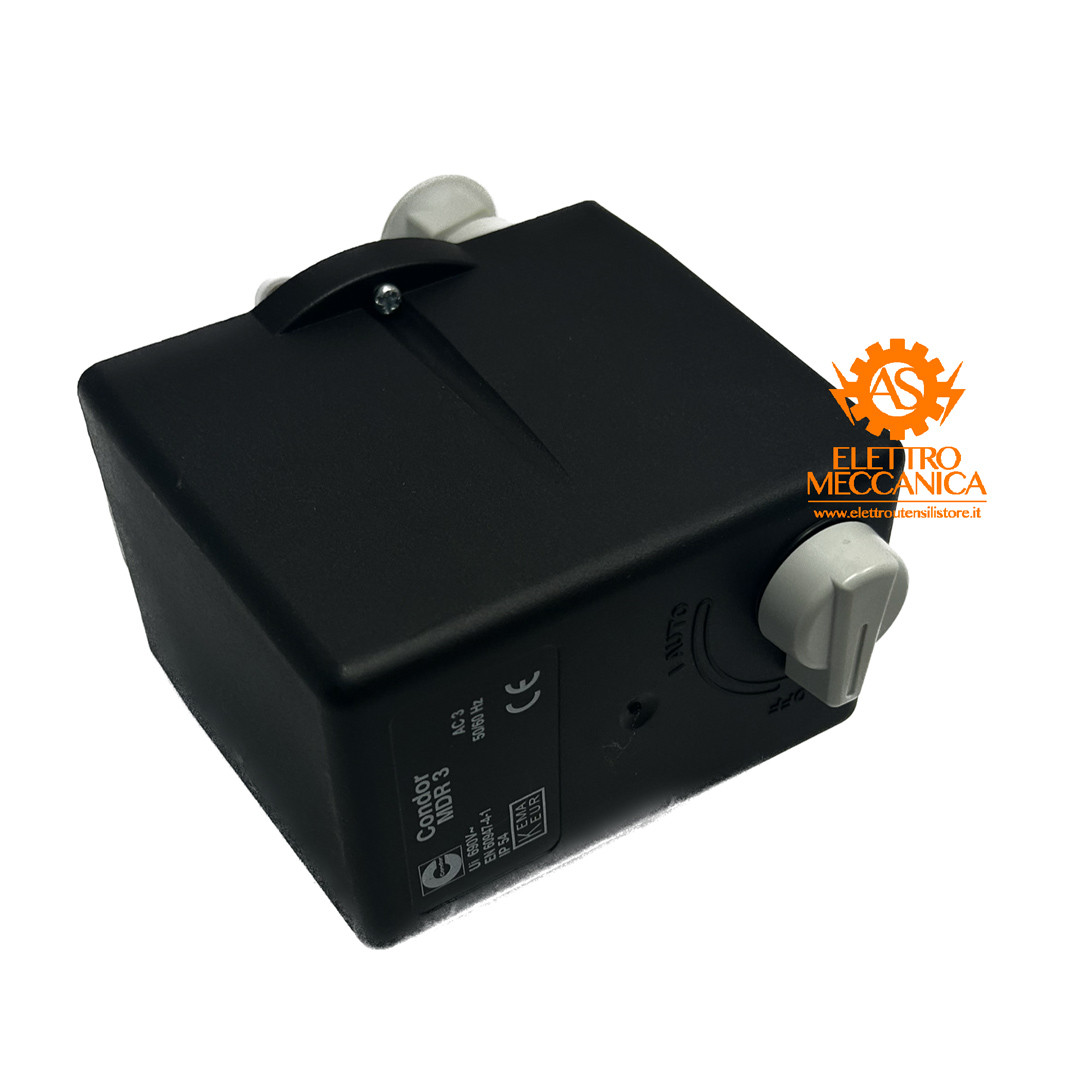 Pressure switch 3-phase with START valve with 10-16A overload ...